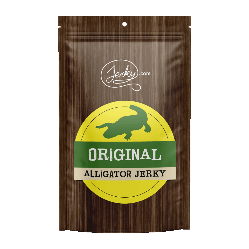 All-Natural Alligator Jerky - 100% Alligator Meat - JERKY.COM – Jerky.com