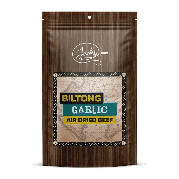 All-Natural Beef Biltong Jerky - South-African Style - JERKY.COM ...