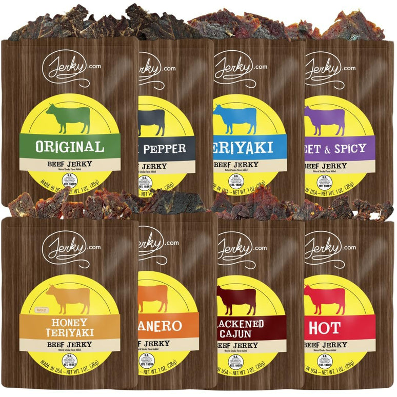 Jerky Assorted Packs | Gourmet Jerky Combos & Variety Packs – Jerky.com