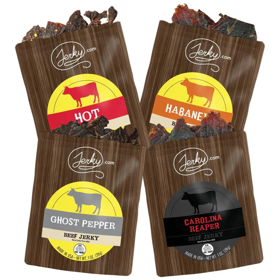 Jerky Assorted Packs | Gourmet Jerky Combos & Variety Packs – Jerky.com