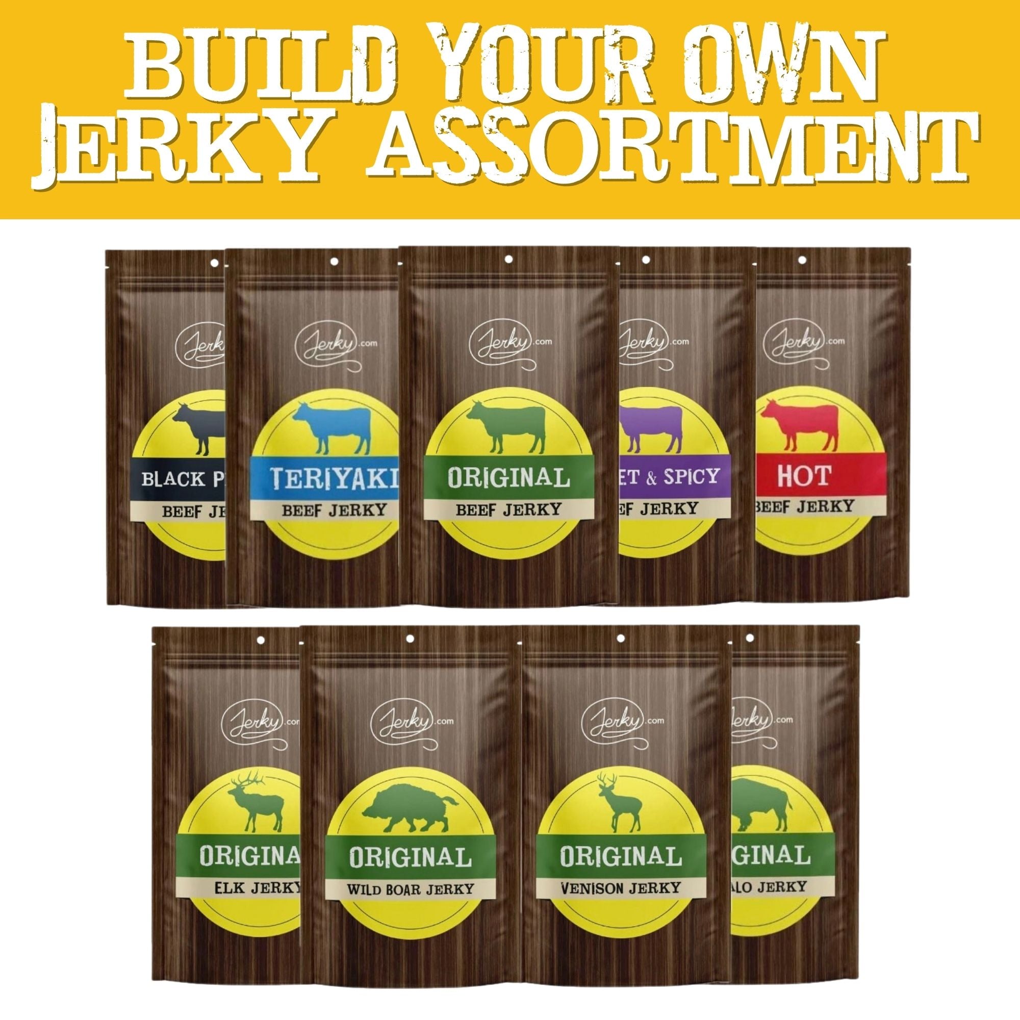 Build Your Own Jerky Gift 🎁 - Completely Customizable - JERKY.COM ...