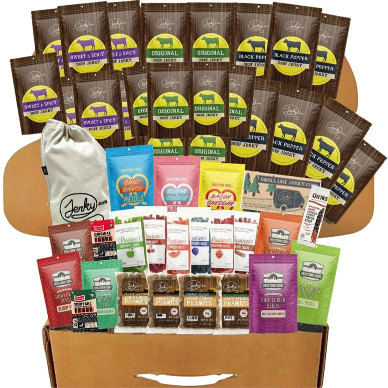 Bulk Beef Jerky Gift Box - Ultimate Jerky Gift to big groups of people ...
