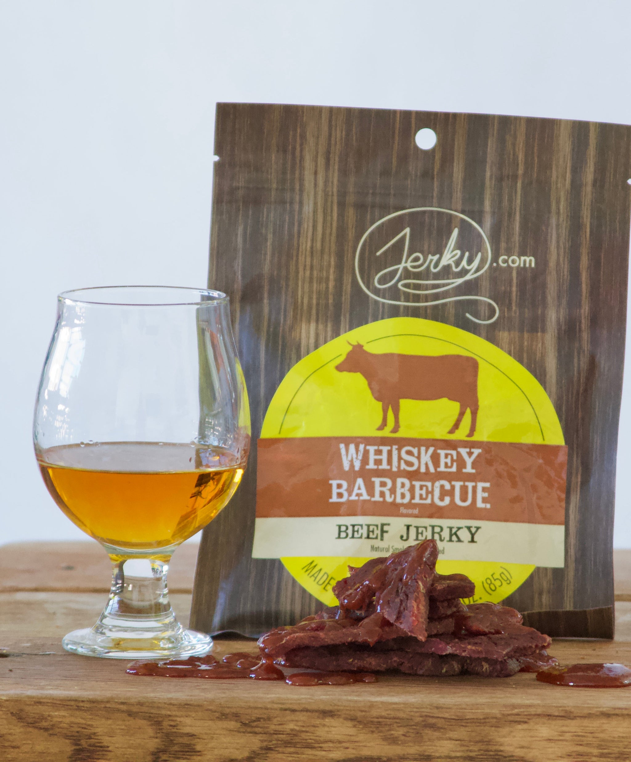 Whiskey BBQ Beef Jerky - Great mix of booze and barbecue! – Jerky.com