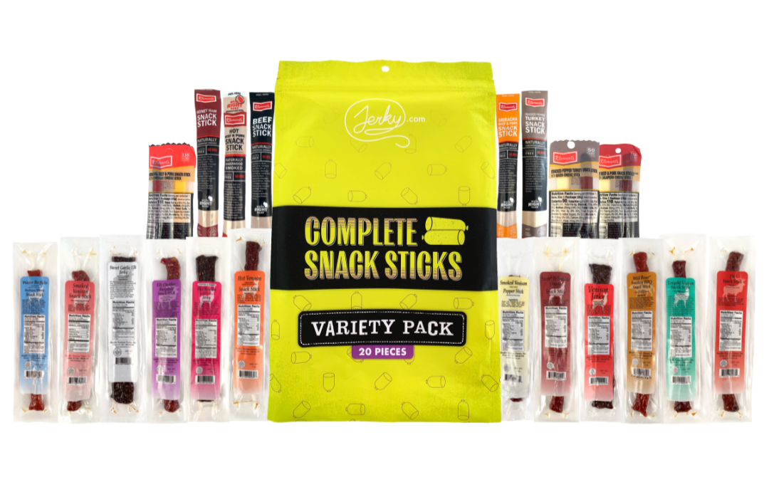 The Complete Meat Stick Combo Variety Pack - 20 Pieces – Jerky.com