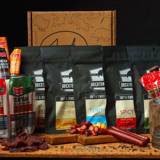 Jerky & Meat Sticks Gift Box – The Perfect Combo Gift Pack – Jerky.com
