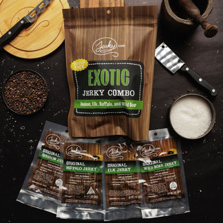 Exotic Jerky Sampler Pack – Jerky.com