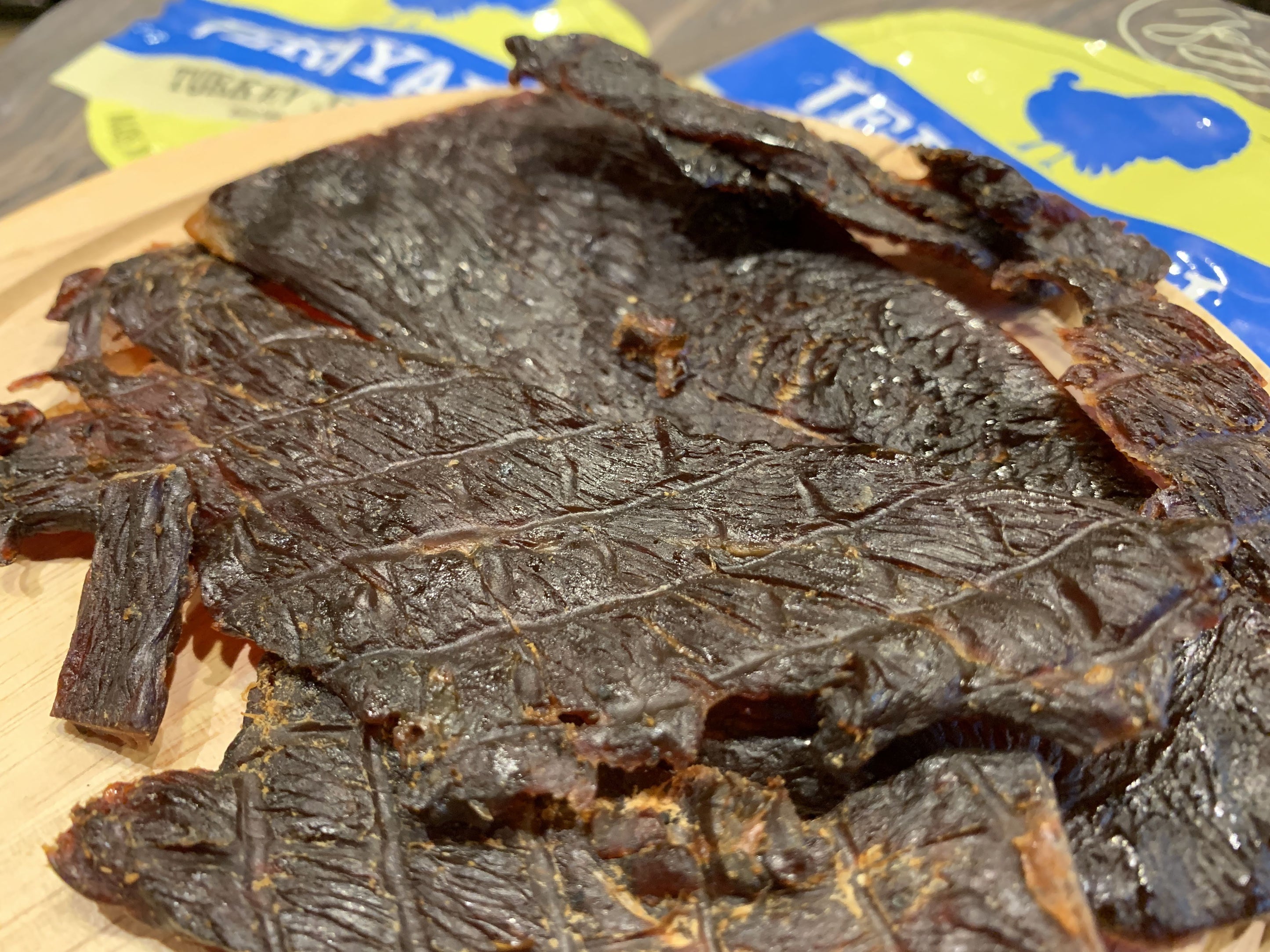 Teriyaki Turkey Jerky - a sweet flavor on lean and mean breast meat ...